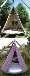 How To Upcycle Your Trampoline Into A Cozy Bed Swing – Useful Tips